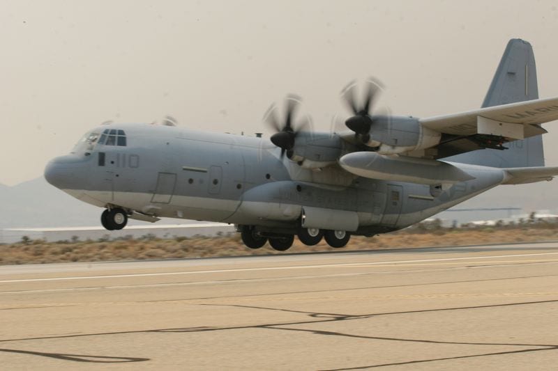 Marine C 130 Harvest Hawk