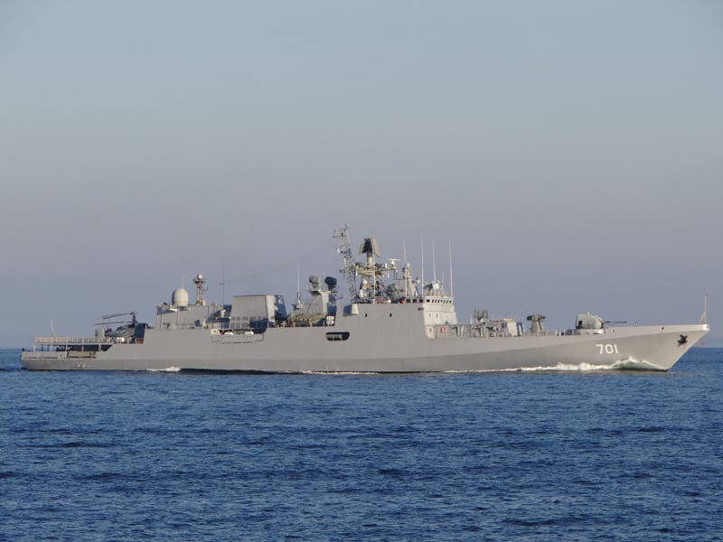 Indian Navy Commissions New Russian-built Frigate INS Teg | Defense ...