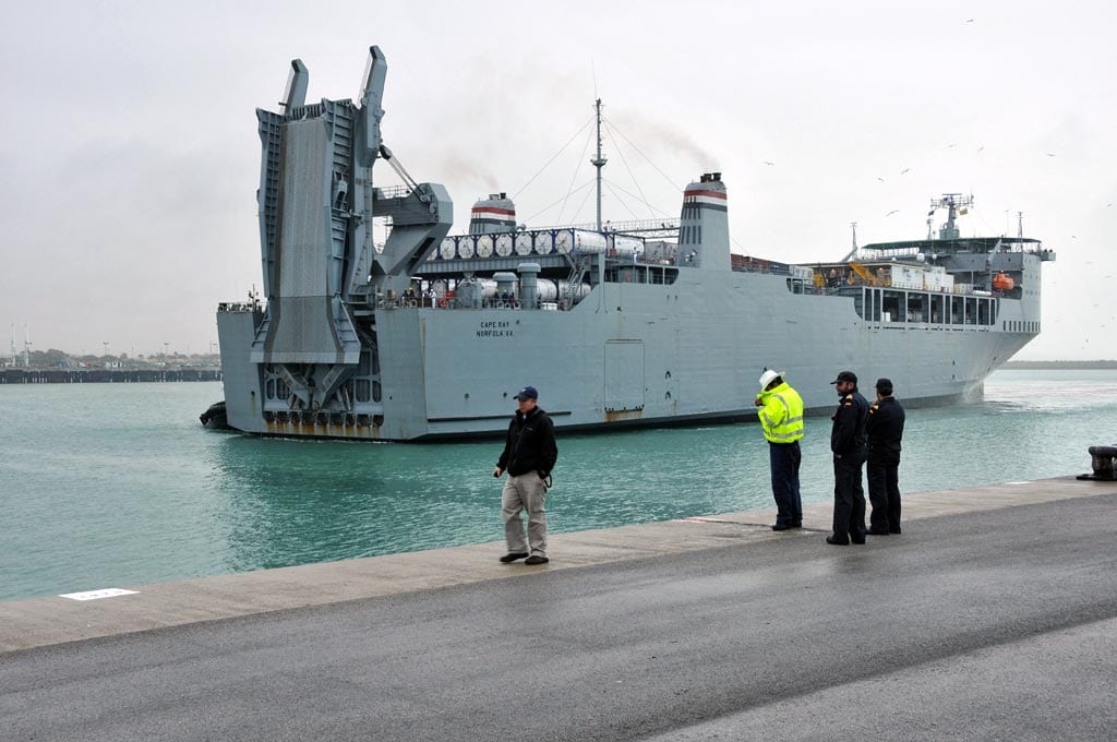 M/V Cape Ray Pauses in Spain Due to Syrian Delays | Defense Media Network