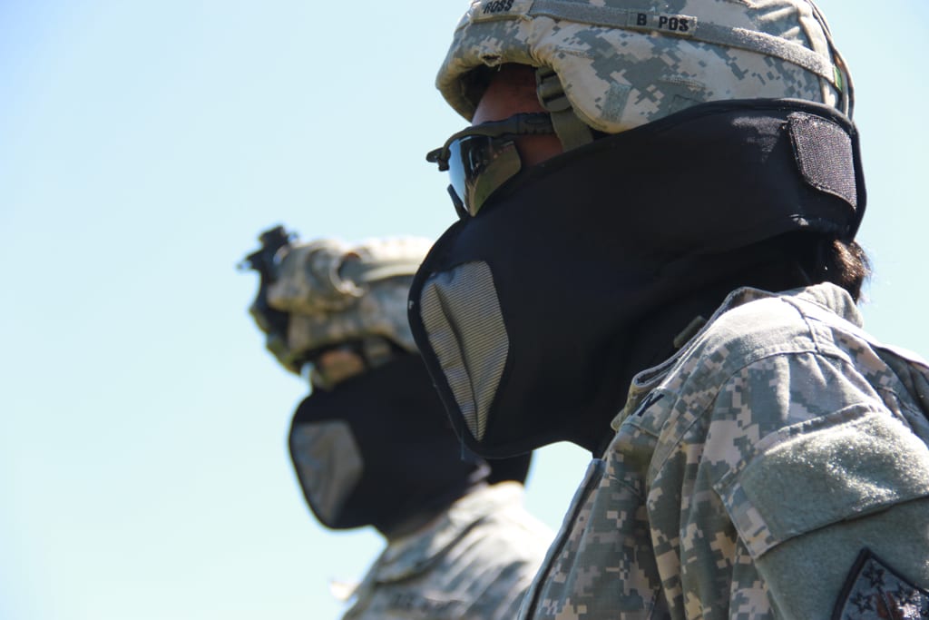 Scarf-like Mask Can Protect at a Moment's Notice | Defense Media Network