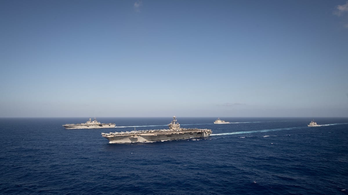 U.S. Navy and Marine Corps Strike Groups Conduct Indo-Pacific ...