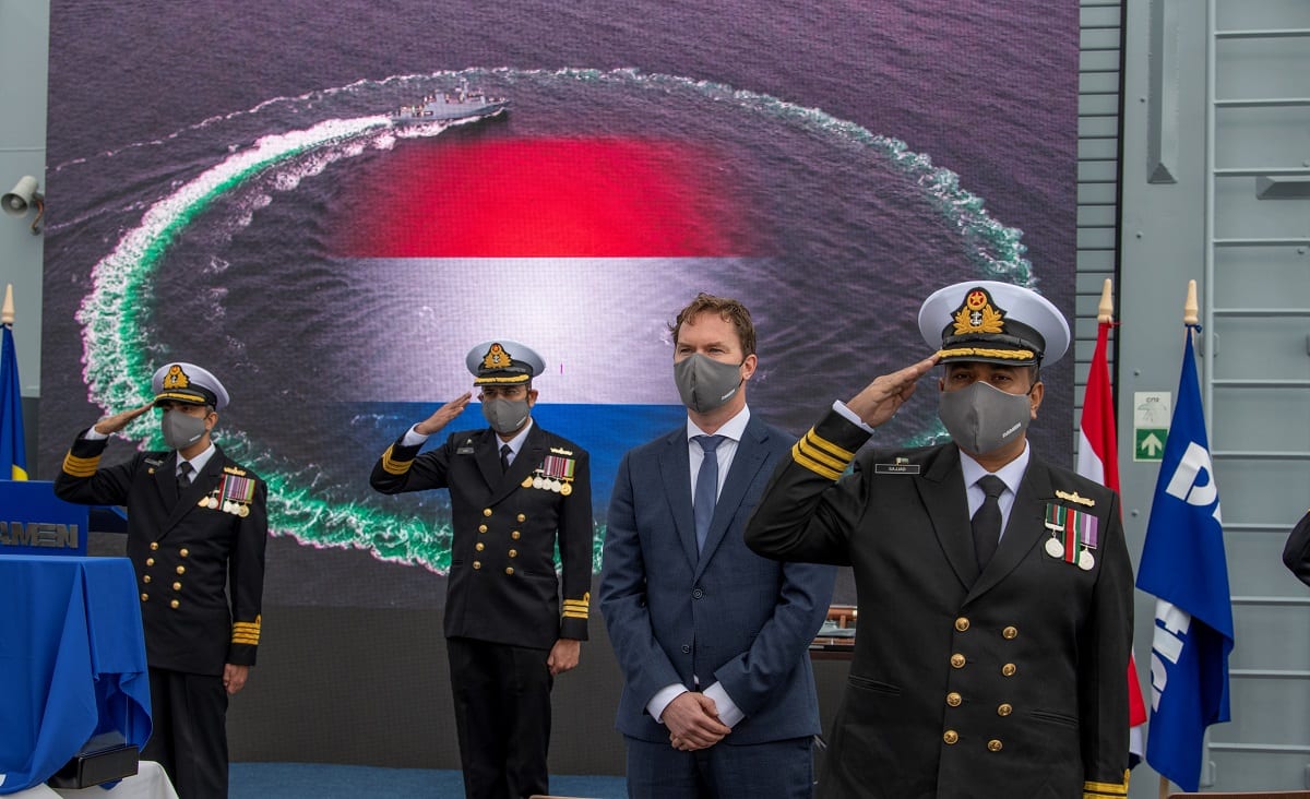Pakistan Navy Corvette PNS Tabuk Commissioned in Romania | Defense ...