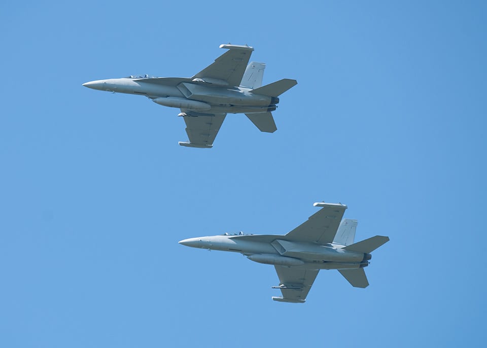 Boeing Inducts First EA-18G Growler for U.S. Navy Modification Program ...