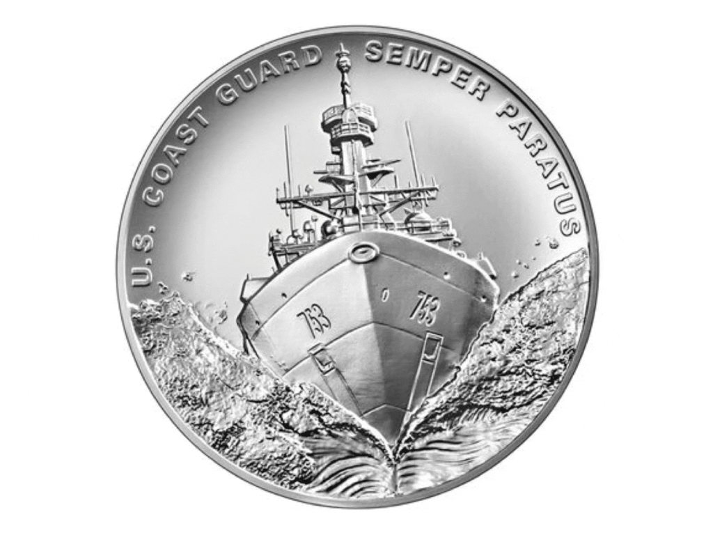 U.S. Mint Commemorates Coast Guard with Silver Medal | Defense Media ...